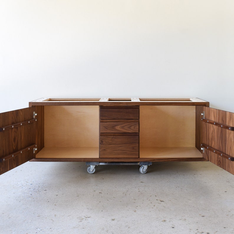 Double Sink 60 Modern Floating Wood Vanity - Etsy