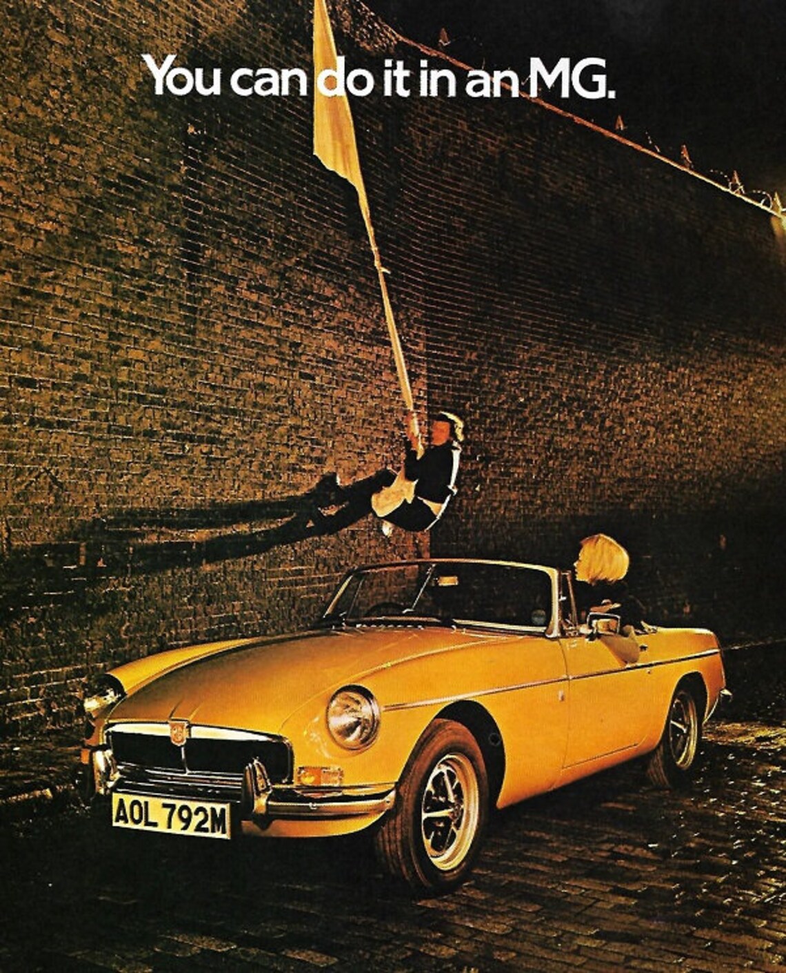 MGB Car Print 1974, Original Advertising Wall Art - Etsy