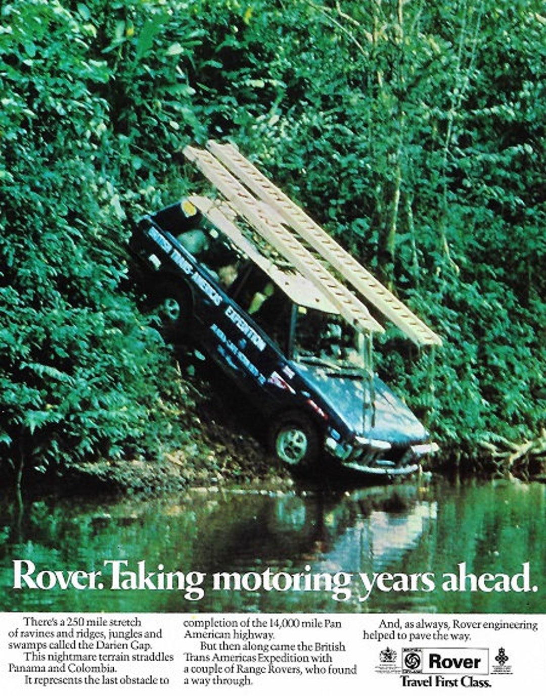 Range Rover Car Print 1972, Original Advertising Wall Art - Etsy
