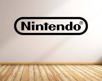 Nintendo wall decal | Etsy