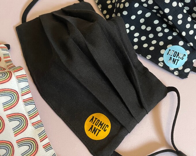 Stickers Hair Clips Face Masks Events & by AtomicAntDesign on Etsy