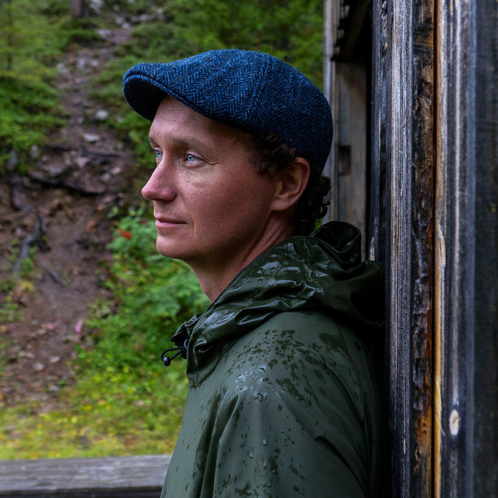 RUSTY Harris Tweed Duckbill Mens Flat Cap Ivy League Wool | Etsy