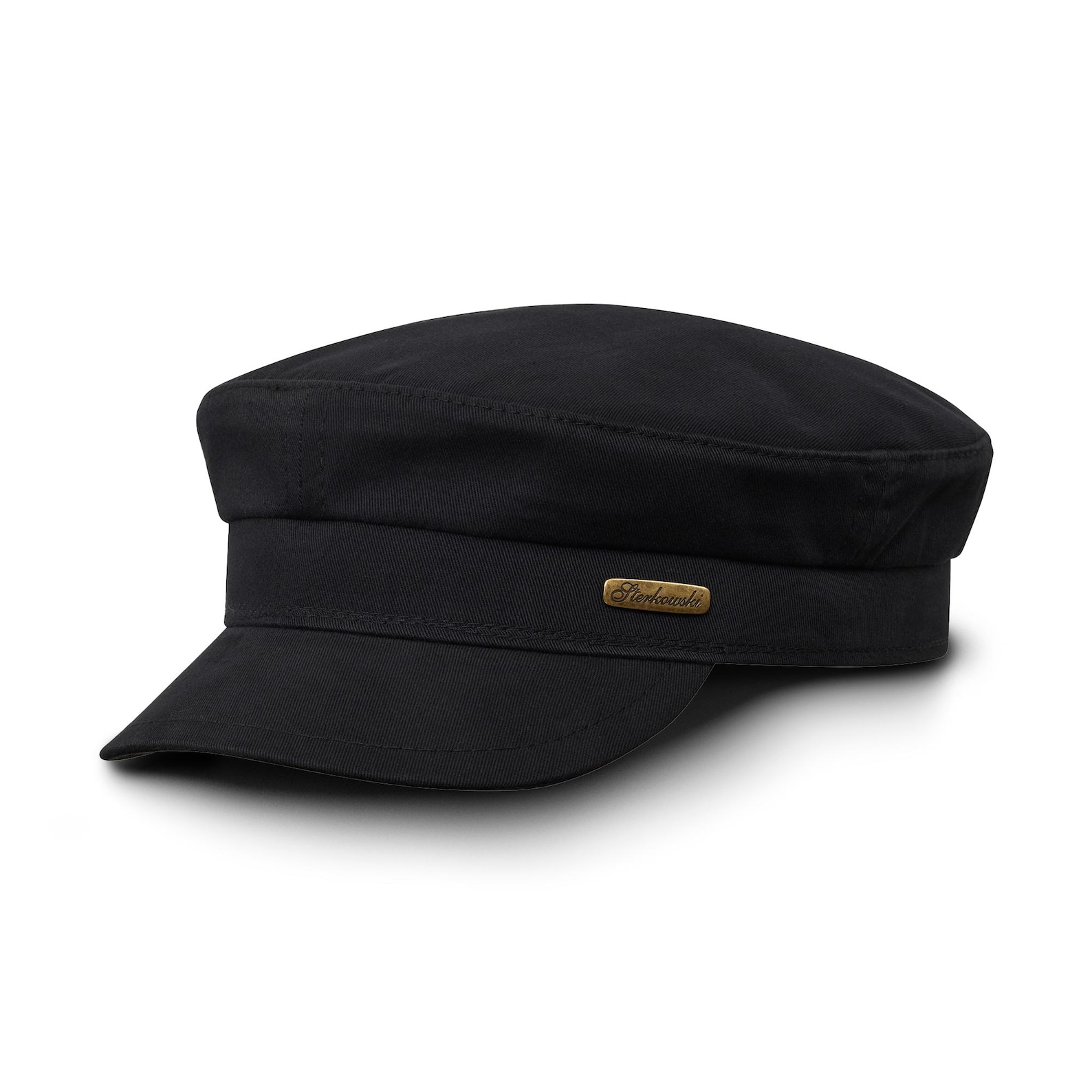 TRAWLER Cotton Breton Fisherman Cap Sailor Captains Nautical Skipper ...