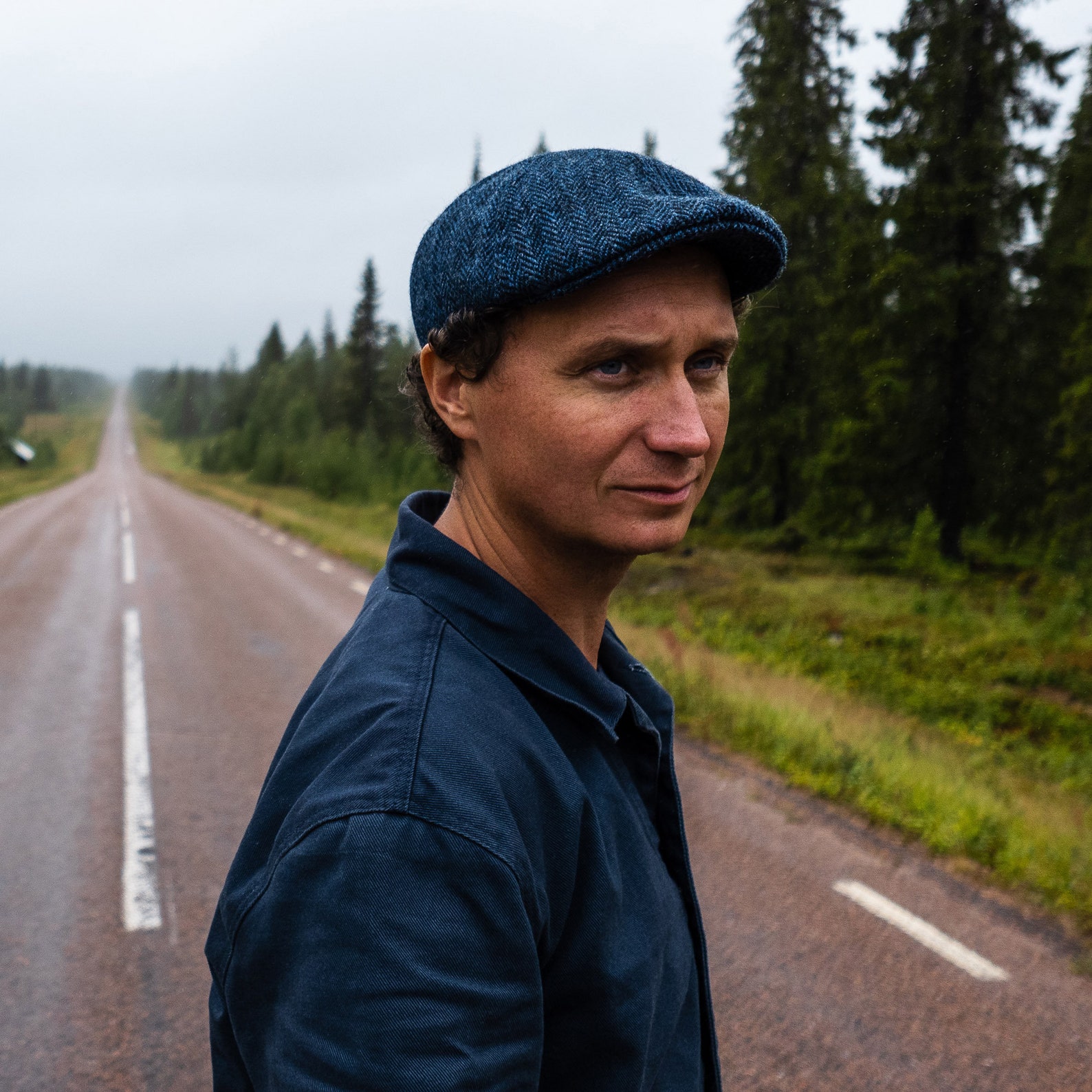 RUSTY Harris Tweed Duckbill Mens Flat Cap Ivy League Wool - Etsy