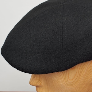 RUSTY Wool Duckbill Mens Flat Cap Cabbie Cabby Driving Bicycle Dai ...