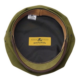 ELVIS Cotton Rockabilly Biker Cap Retro Motorcycle Natural Leather ...