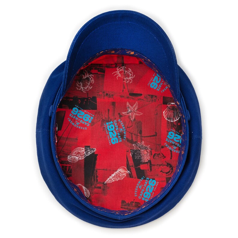 PIREUS Panama Cotton Greek Fisherman Breton Summer Cap Sailor Captains ...
