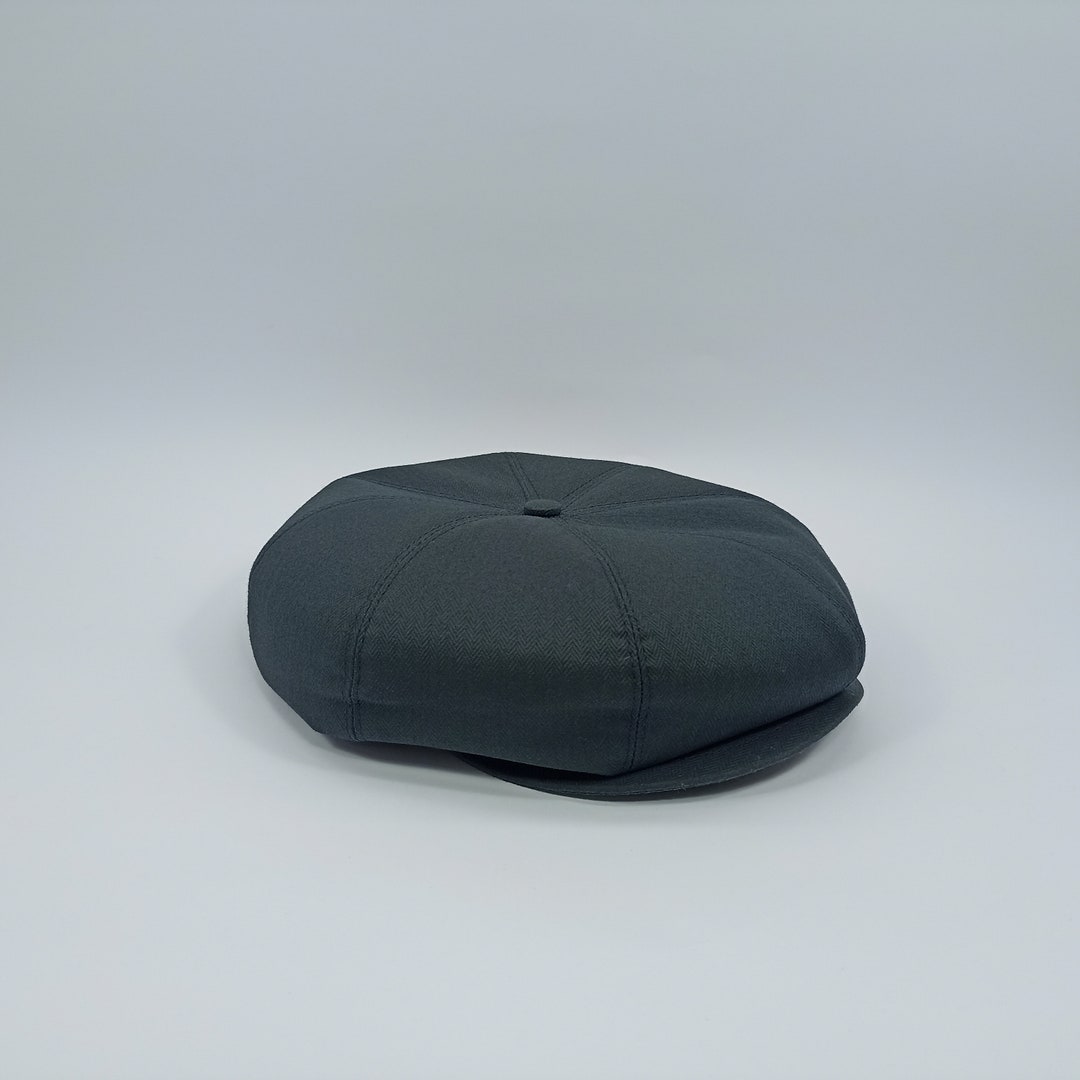 SALE!-SHE Waxed 57cm Cotton 8 Panels Newsboy Peaky Cap Apple Bandit ...