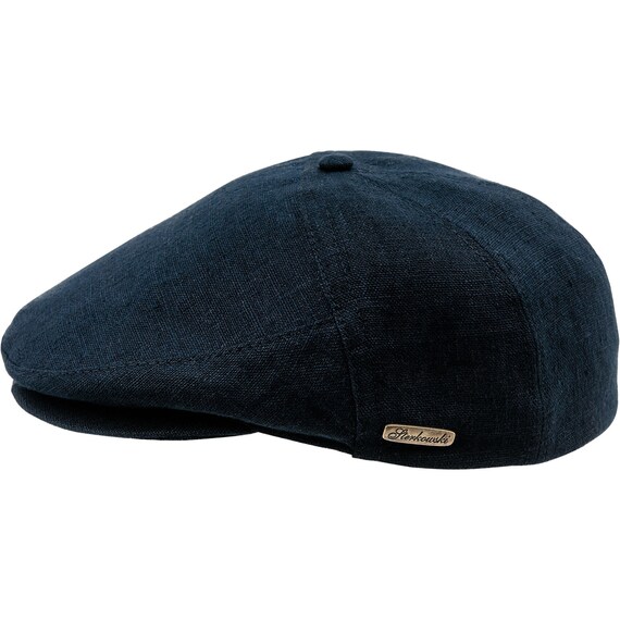 SWEDE Linen 5 Panels Applejack Flat Cap Newsboy Driving - Etsy