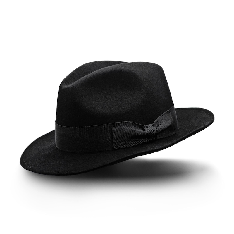 Men Trilby Fur Fedora Hat - Etsy