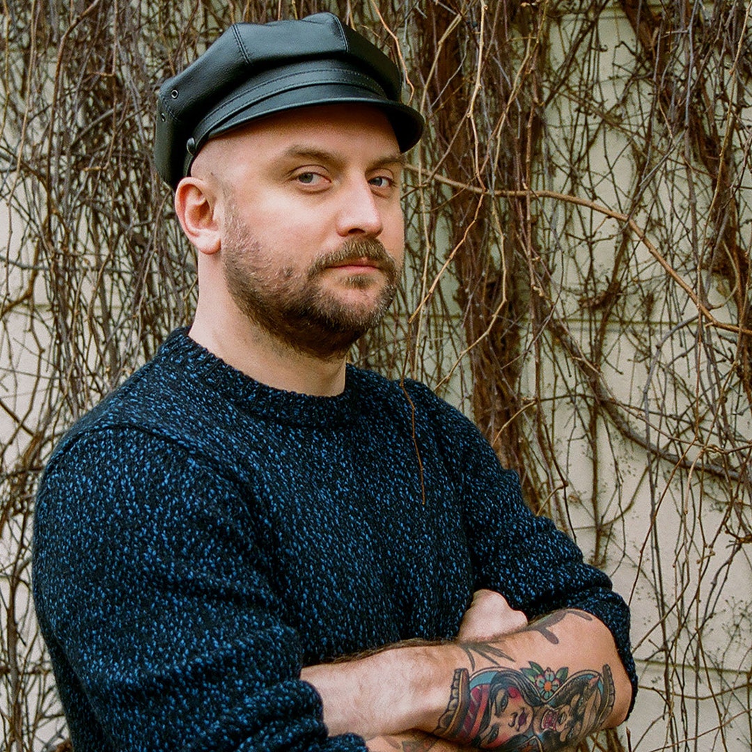 HARLEY Natural Leather Peaked Motorcycle Cap Rockabilly Punk Style ...