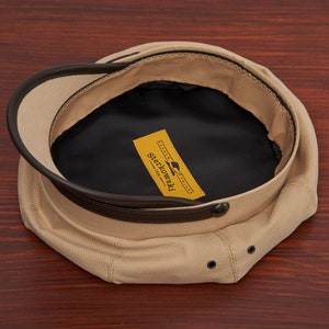 ELVIS Cotton Rockabilly Biker Cap Retro Motorcycle Natural Leather ...