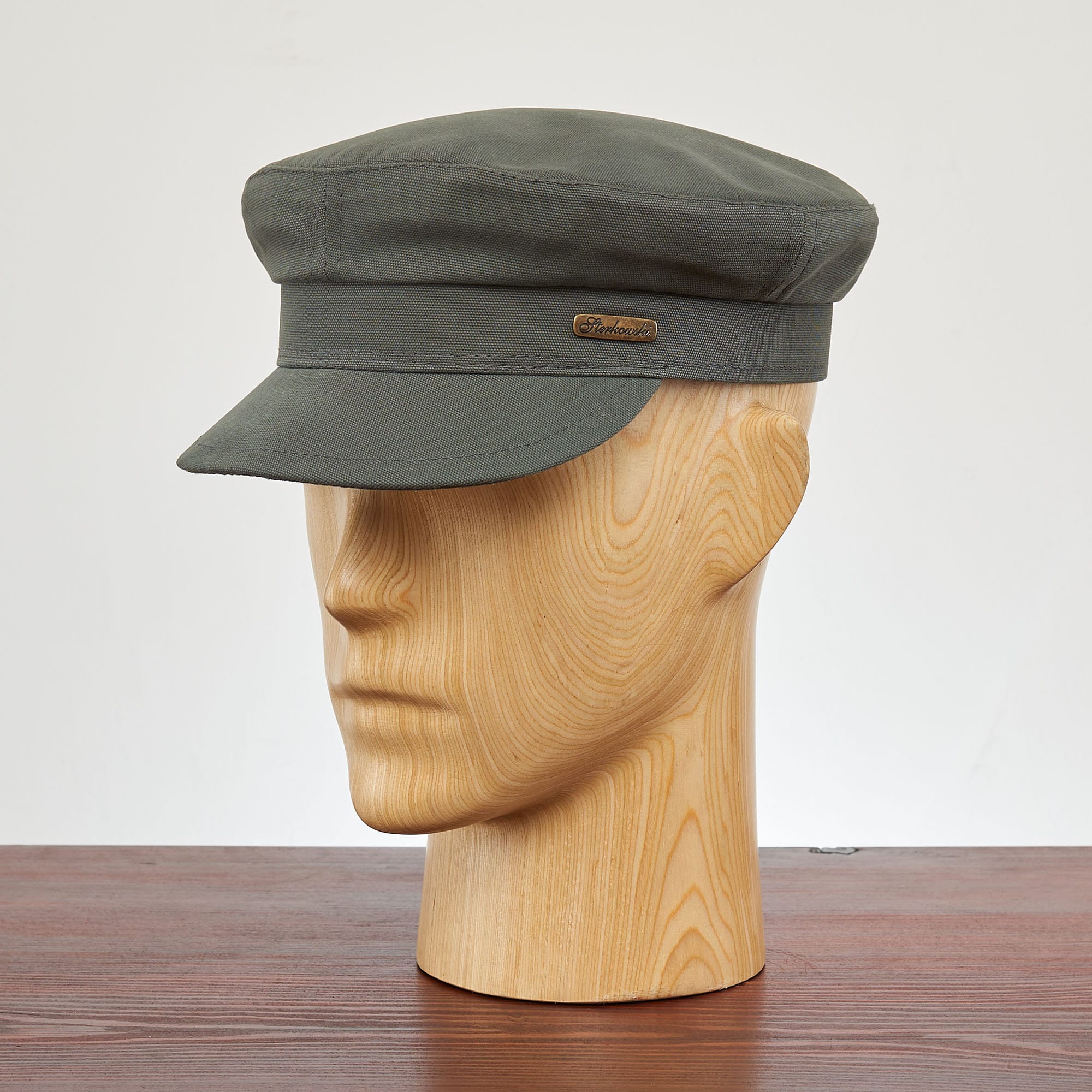 TRAWLER Cotton Breton Fisherman Cap Sailor Captains Nautical Skipper ...