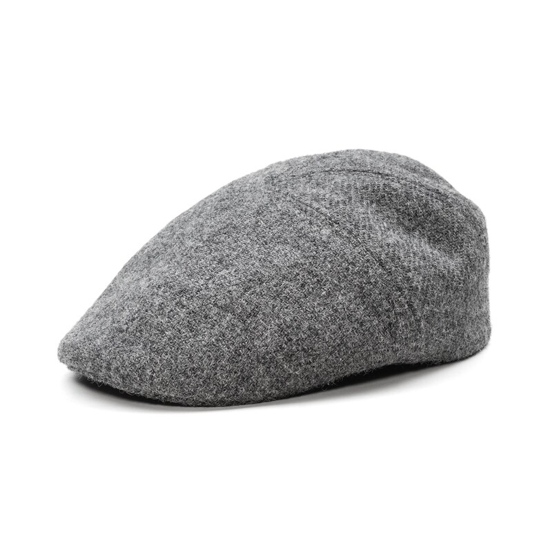 IVY FIVE Genuine Scottish Harris Tweed Pure Wool English 5 Panels Flat ...