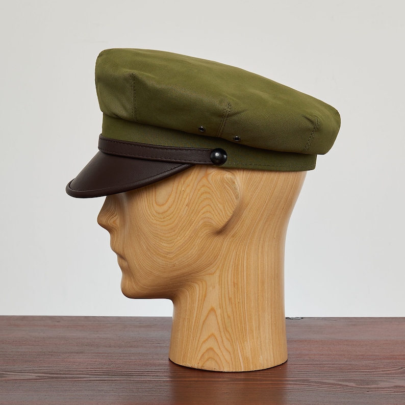 ELVIS Cotton Rockabilly Biker Cap Retro Motorcycle Natural - Etsy