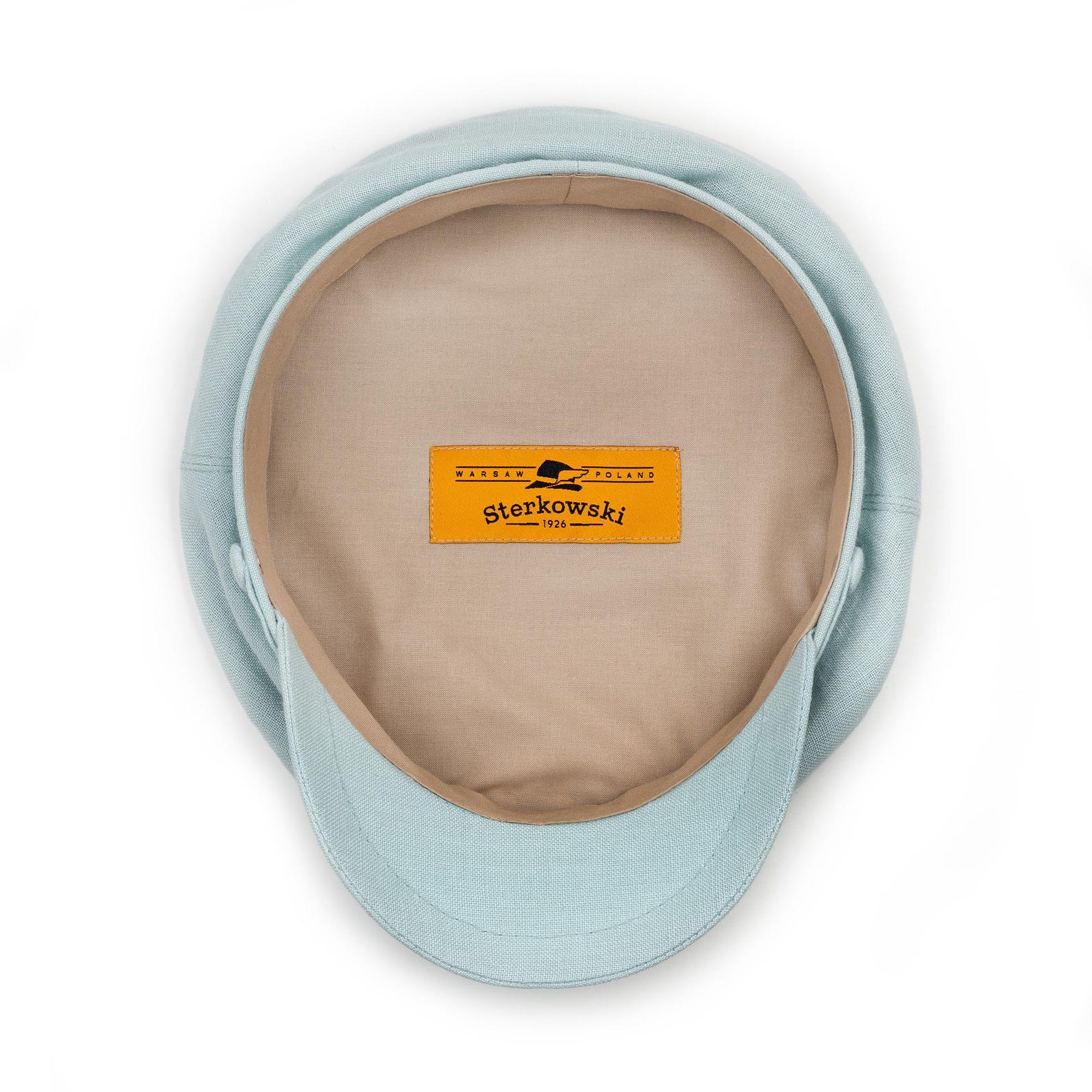 PIREUS Linen Greek Fisherman Breton Summer Cap Sailor Captains Nautical ...