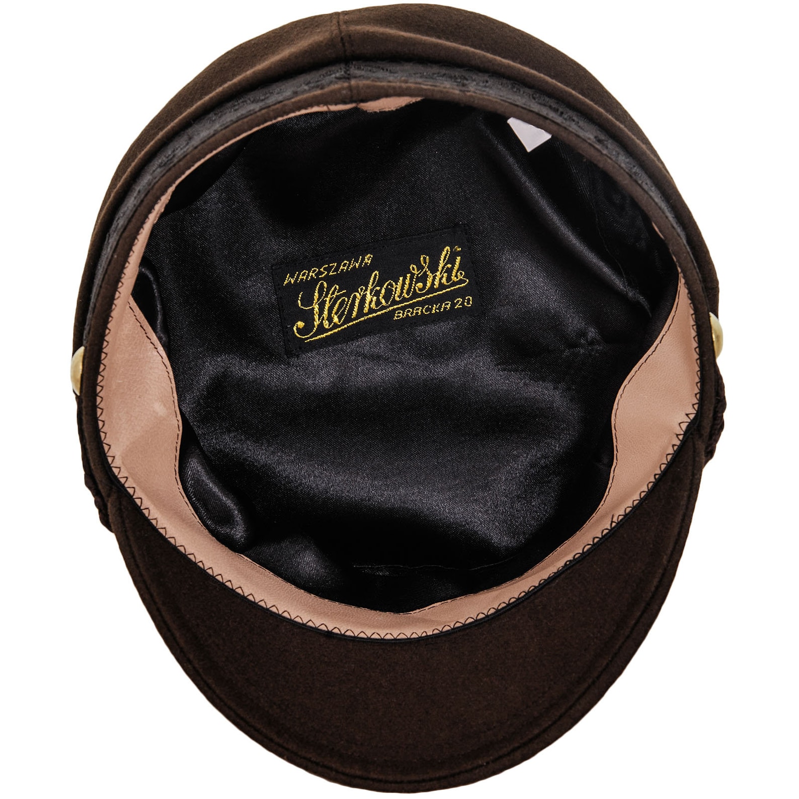 CHANDLER Wool Fiddler Cap With Embroidered Tape Twine Seaman - Etsy