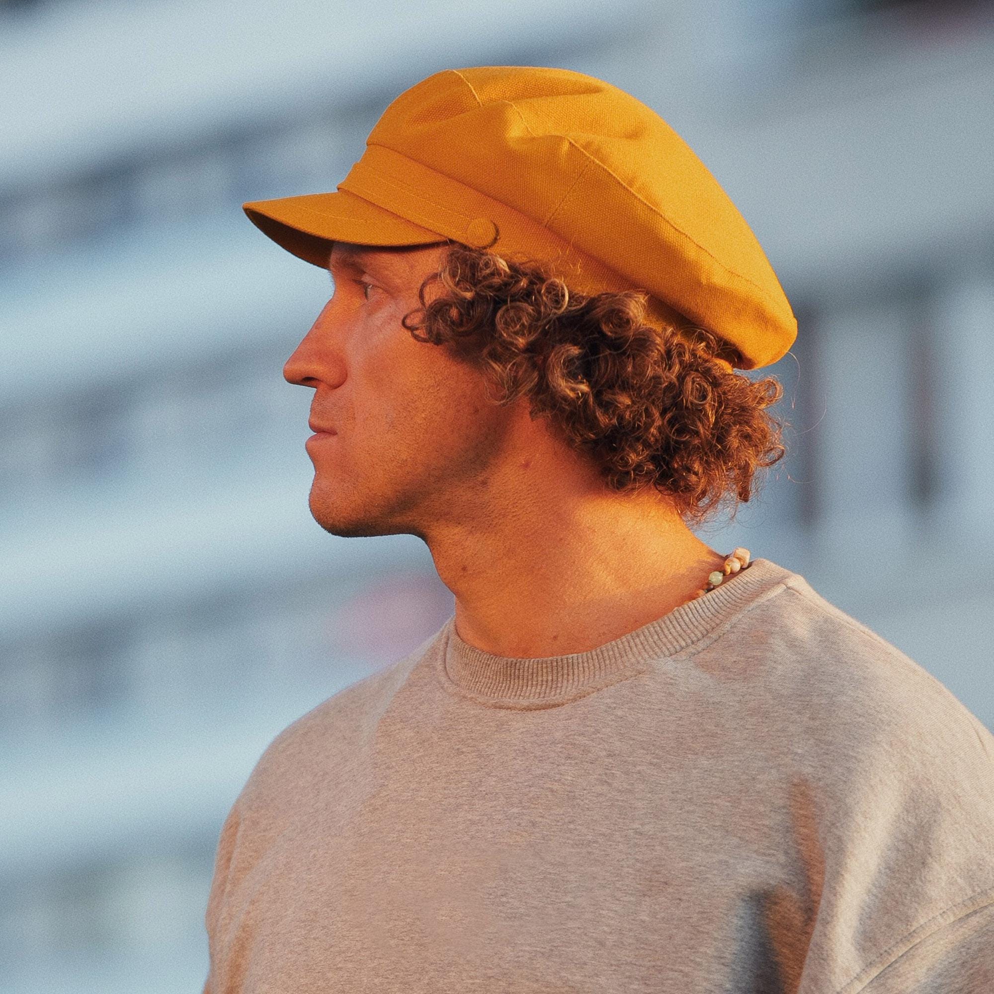 PIREUS Panama Cotton Cap Greek Fisherman Breton Summer Sailor Captains ...