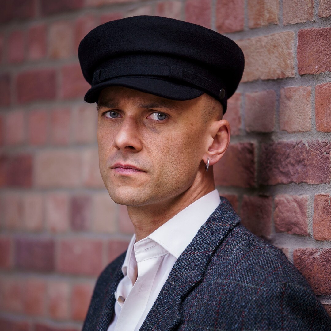 DANUBE MOD 2 Wool Cloth Traditional Polish Peaked Cap Fiddler Breton ...