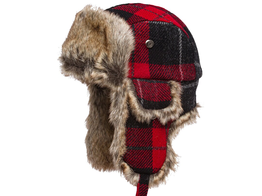 SALE - LUMBERJACK Genuine Scottish Harris Tweed Aviator Chapka Pilot ...