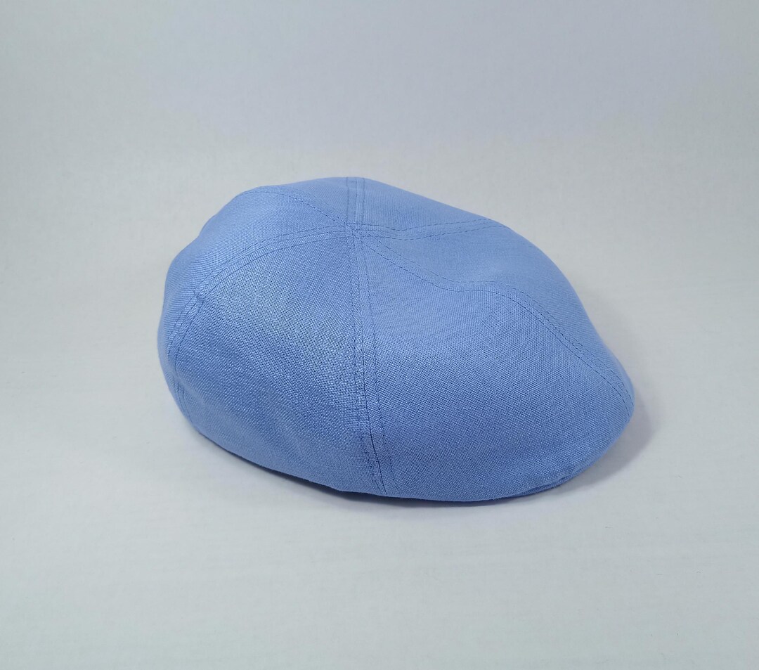 SALE!-RUSTY 57cm Linen Duckbill Mens Summer Flat Cap Cabbie Driving ...