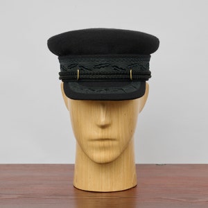 HAMBURG Wool Merchant Fleet Sailor Mariner Cap Skipper Breton Trawler ...