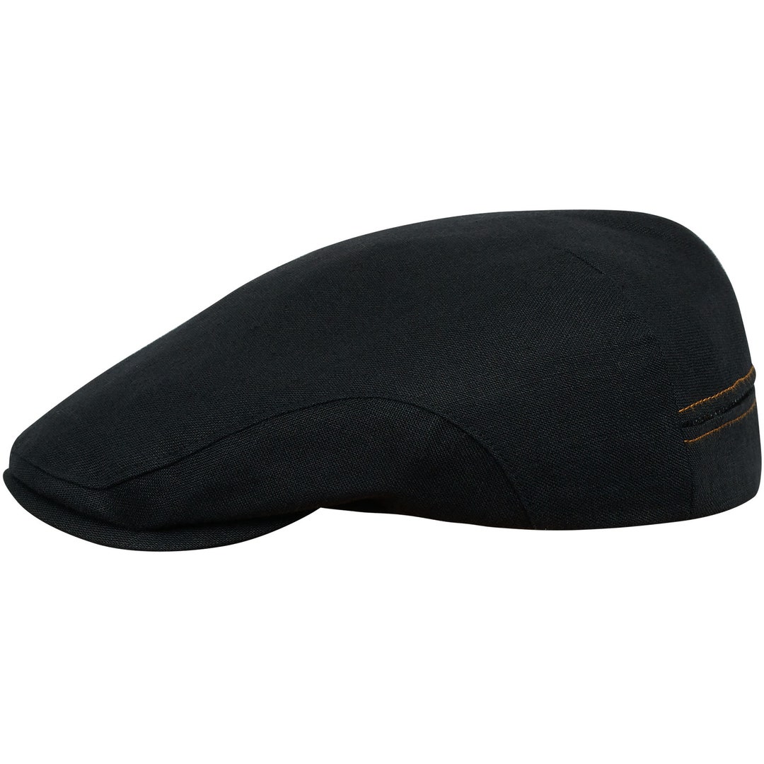 DERBY Pure Linen Flat Cap Ivy League Breathable Mesh Lining - Etsy UK