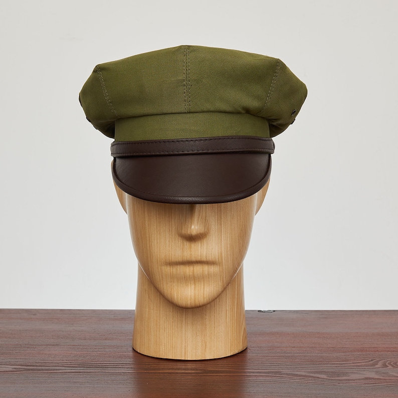 ELVIS Cotton Rockabilly Biker Cap Retro Motorcycle Natural - Etsy