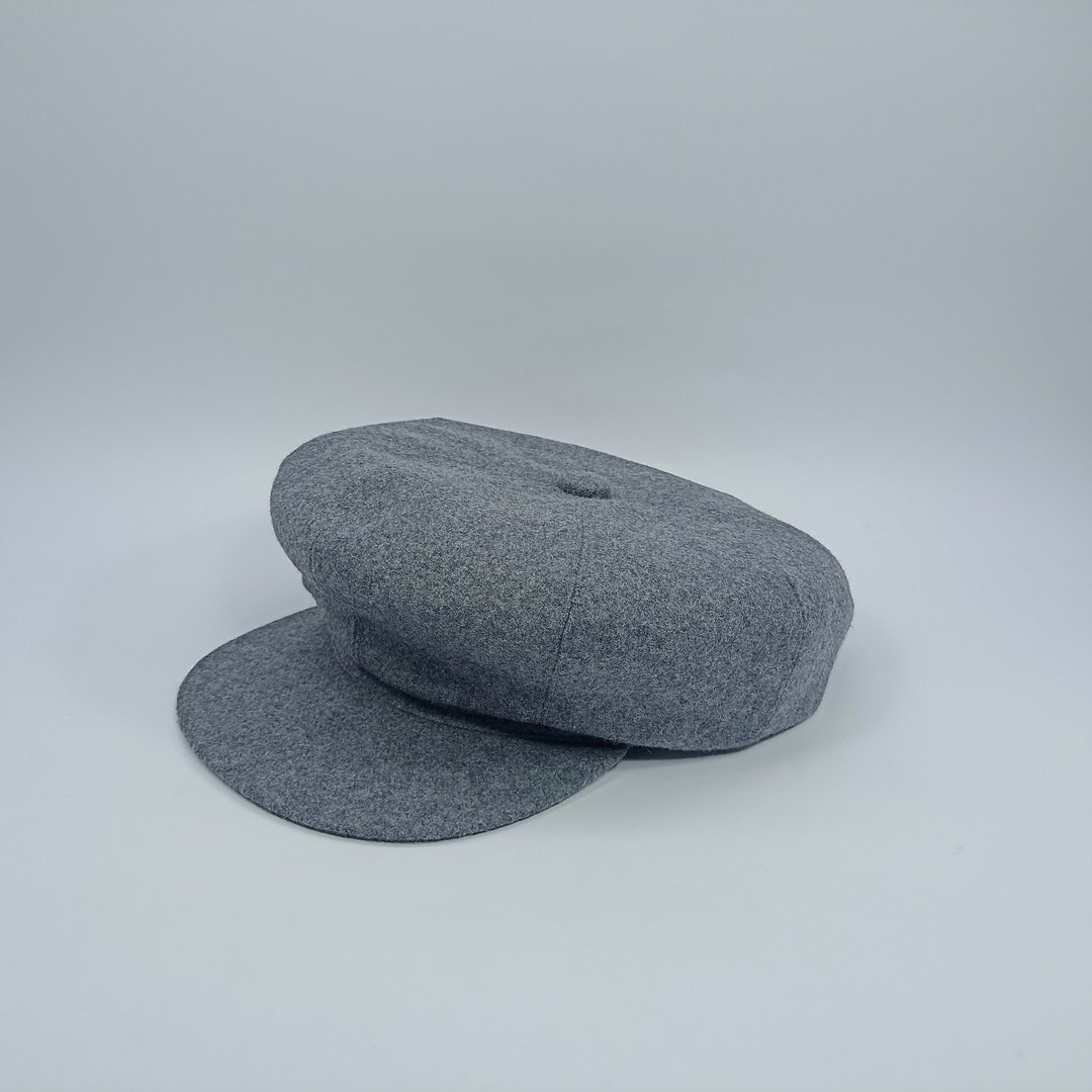 SALE!-BIG FOUR 57cm Wool Cloth Balloon 4 Panels Cap French Artist ...