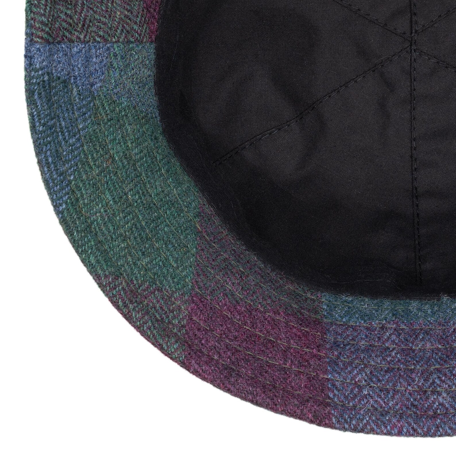 BUGGY Donegal Tweed Bucket Hat Military Boonie Cap Irish Wool Magee ...