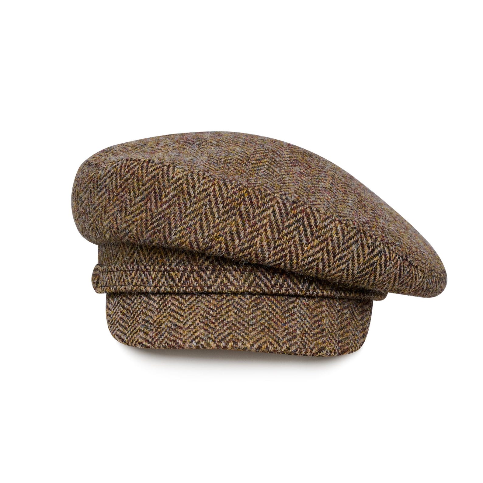 PIREUS Harris Tweed Pure Wool Greek Fisherman Breton Cap Sailor ...