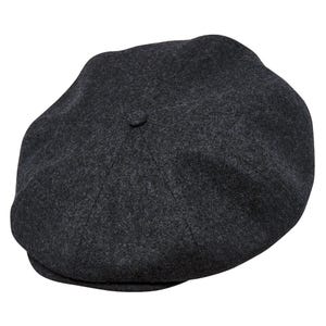 PEAKY Wool 8 Panel Newsboy Cap Baker Boy Hat Mens Gatsby Flat Cap Large ...