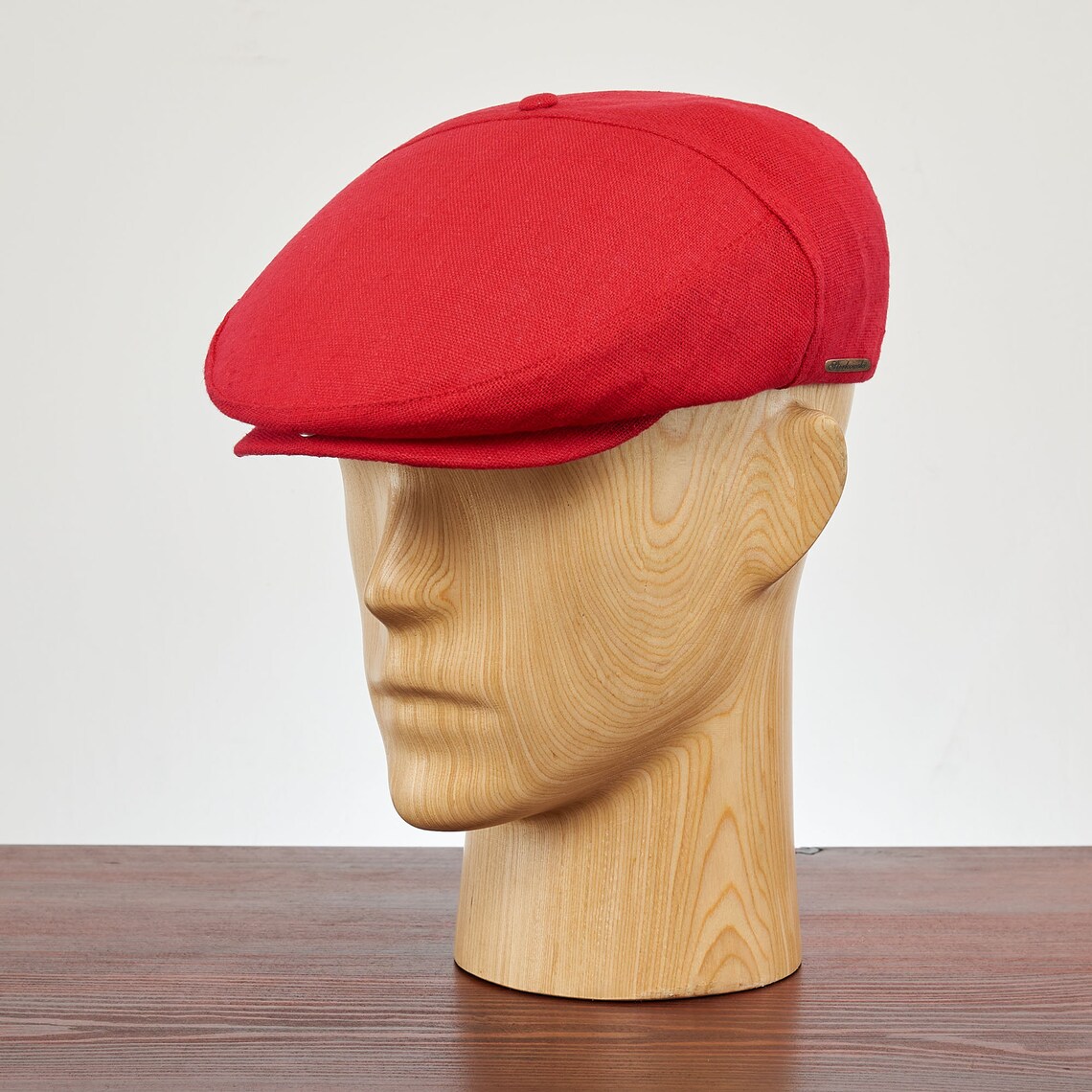 SWEDE Linen 5 Panels Applejack Flat Cap Newsboy Driving Bicycle Irish ...