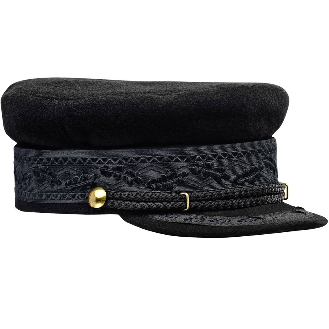 HAMBURG Wool Merchant Fleet Sailor Mariner Cap Skipper Breton - Etsy Canada