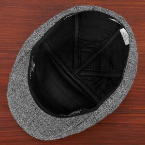 IVY FIVE Genuine Scottish Harris Tweed Pure Wool English 5 Panels Flat ...