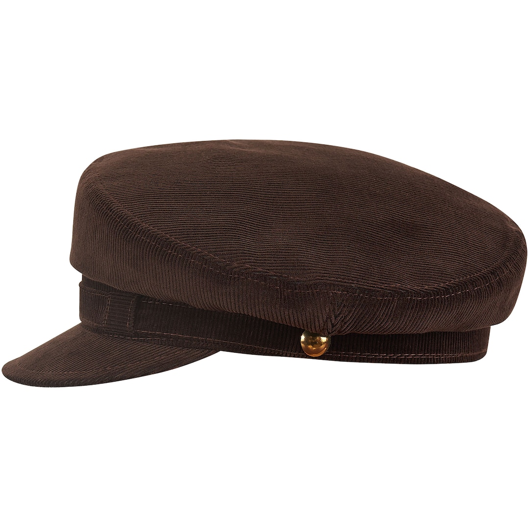 Corduroy Cotton Breton Liverpool Mod Hat Greek Fisherman Sixties 60s ...