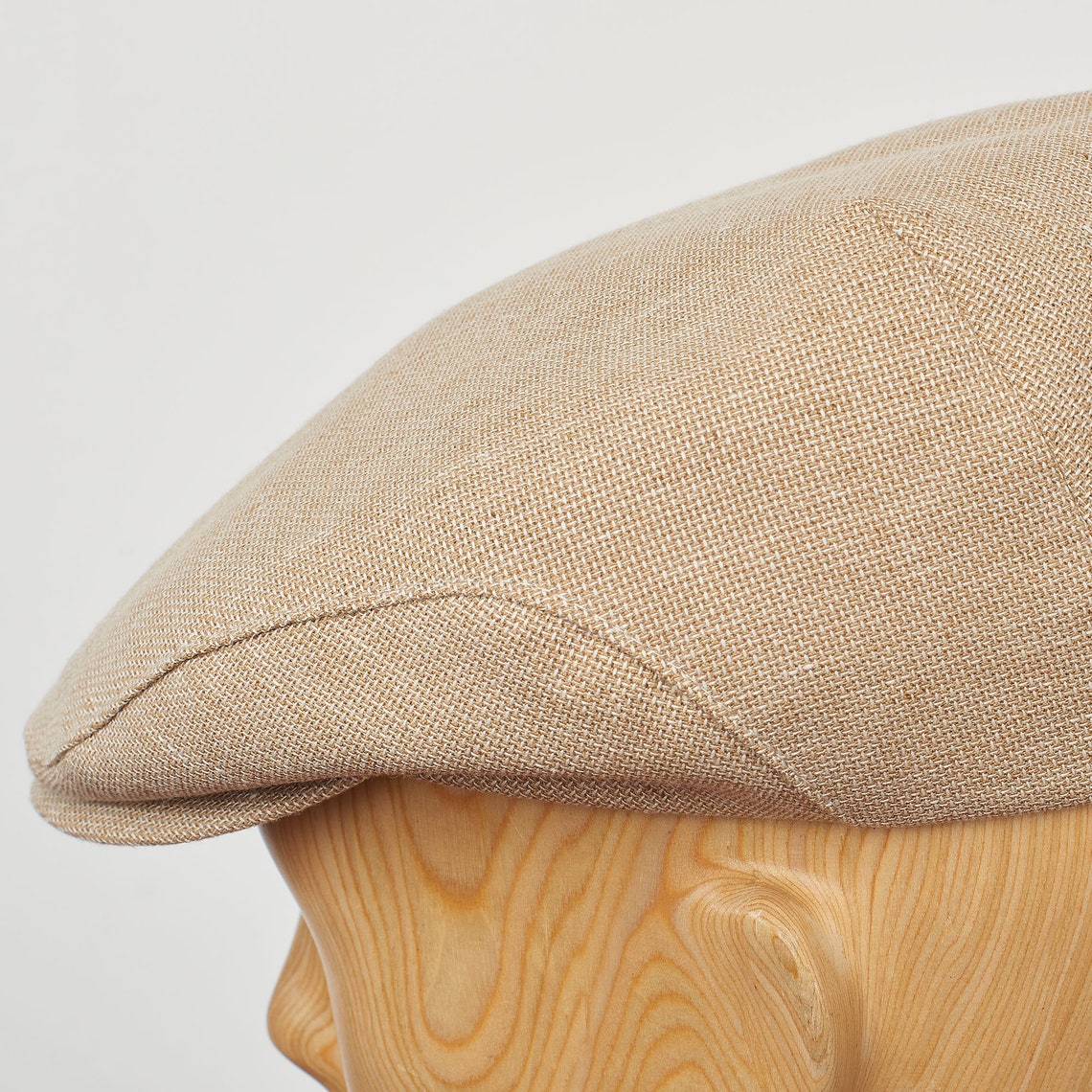 SALE - DERBY Linen and Cotton Flat Cap Breathable Mesh Lining Summer ...