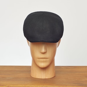 RUSTY Linen Duckbill Mens Summer Flat Cap Cabbie Driving Bicycle Duffer ...