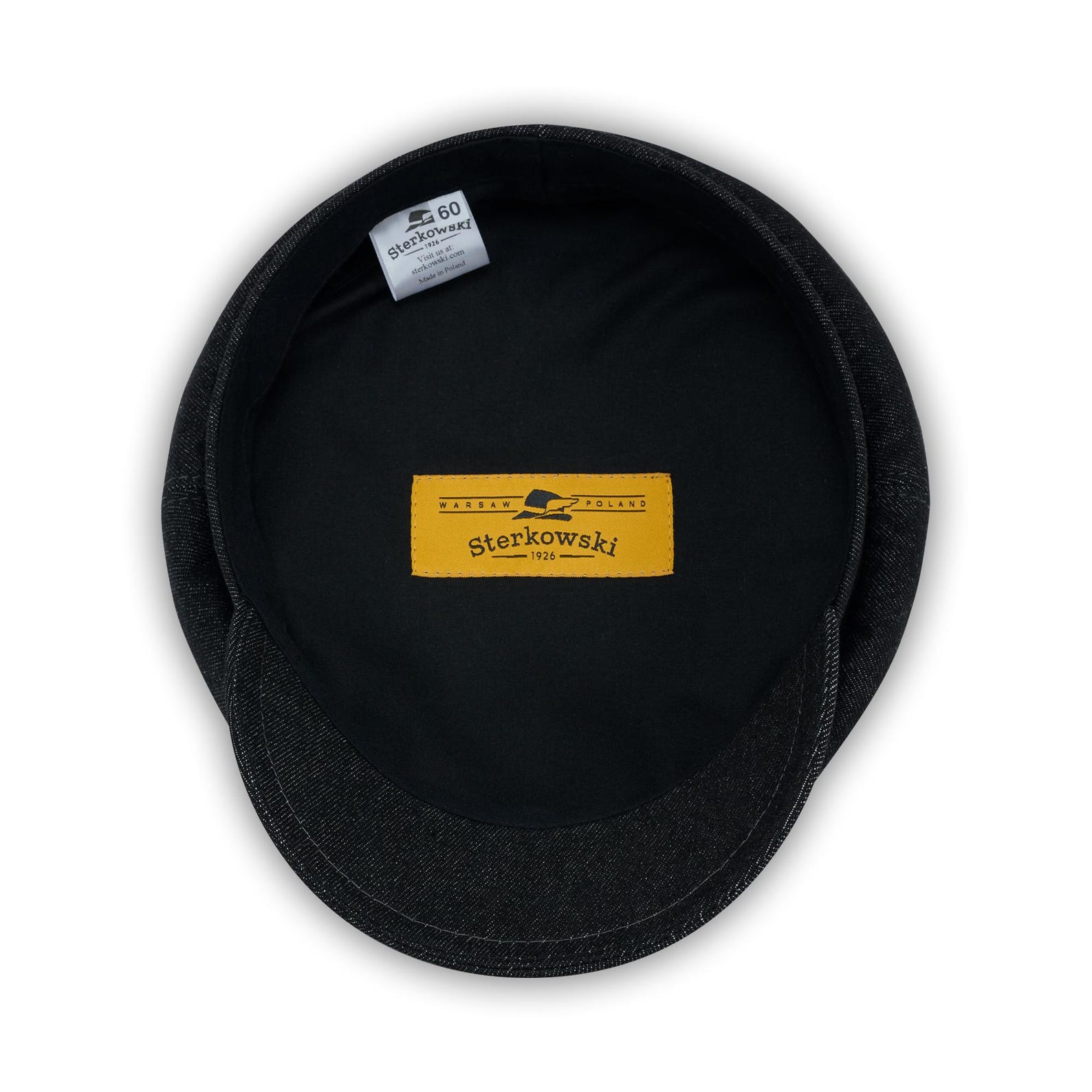 TRAWLER Denim Breton Fisherman Cap Sailor Captains Nautical Skipper ...