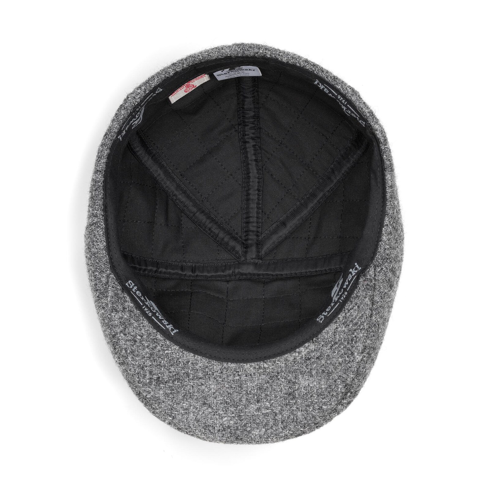 IVY FIVE Genuine Scottish Harris Tweed Pure Wool English 5 Panels Flat ...
