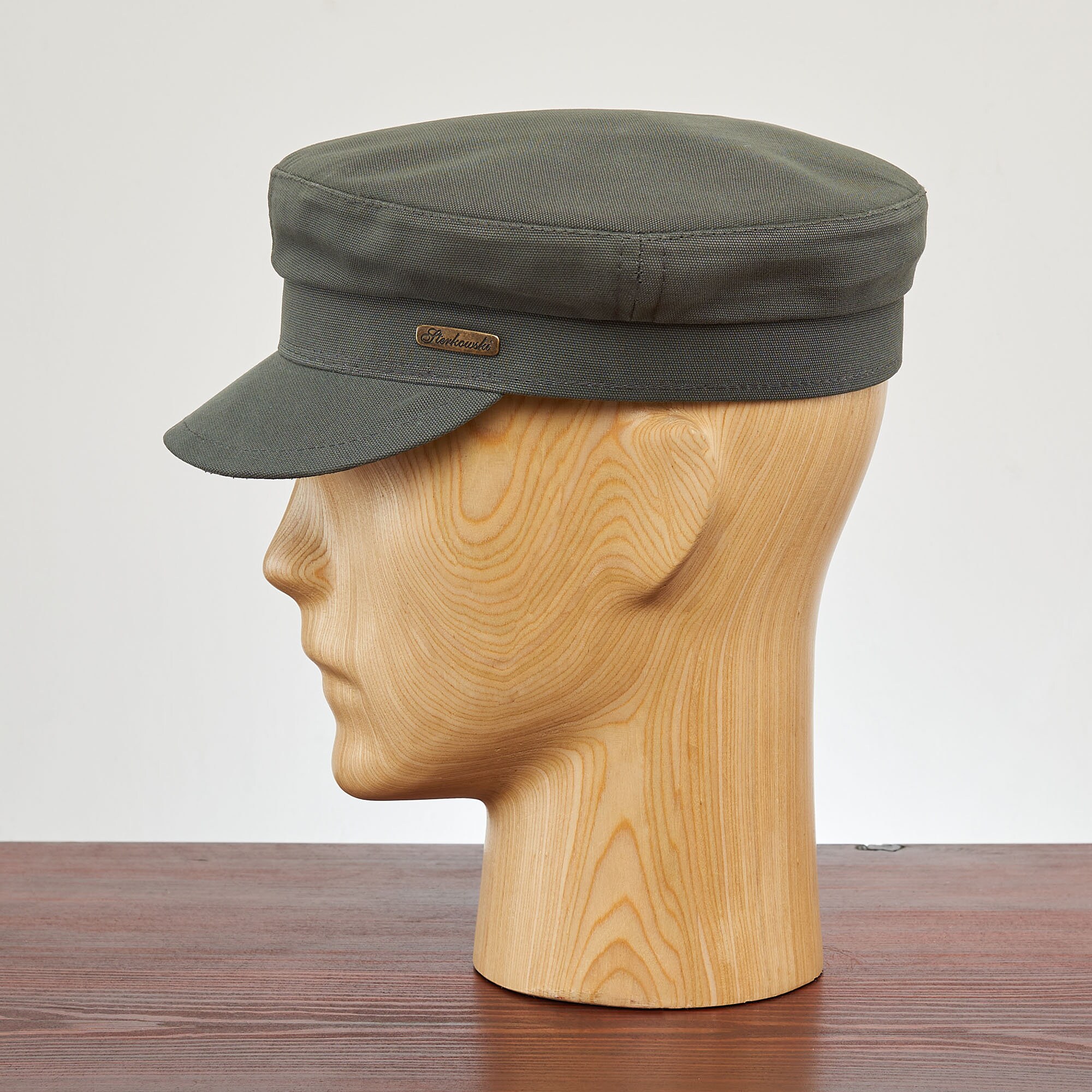 TRAWLER Cotton Breton Fisherman Cap Sailor Captains Nautical Skipper ...