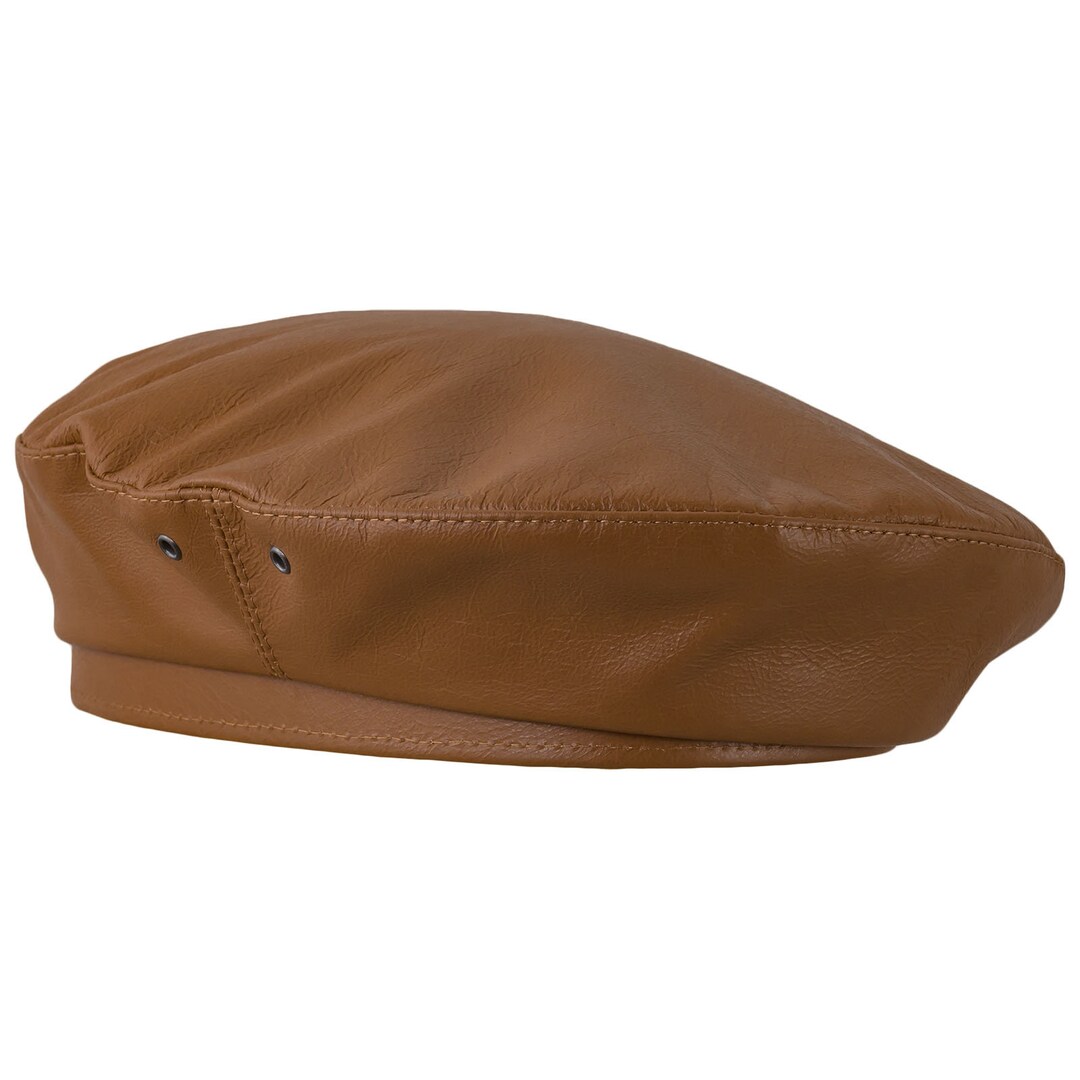 SALE - REBEL Leather Artist Bohemian Retro Beret French Style Military ...