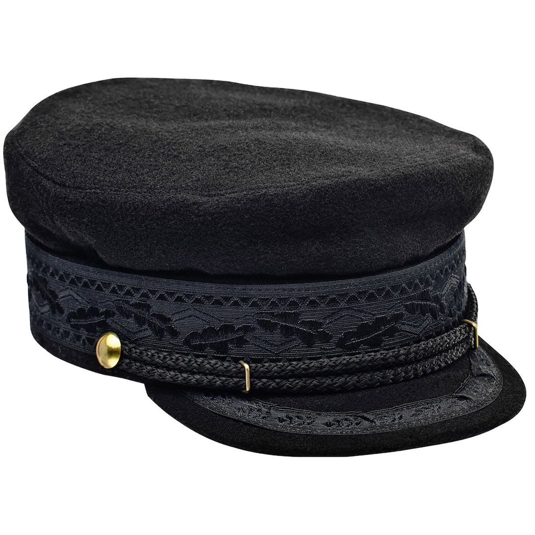 HAMBURG Wool Merchant Fleet Sailor Mariner Cap Skipper Breton - Etsy