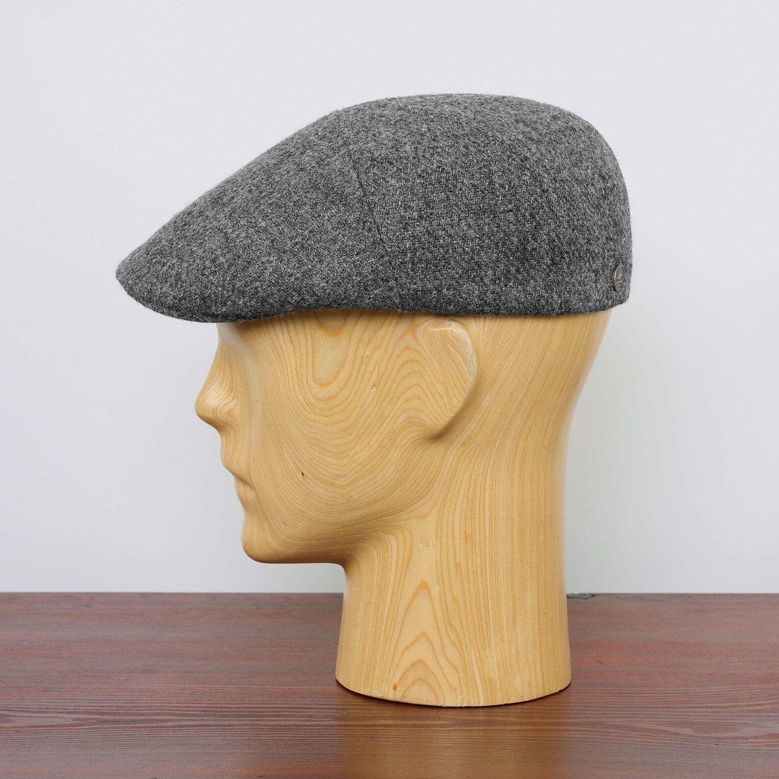 IVY FIVE Genuine Scottish Harris Tweed Pure Wool English 5 Panels Flat ...
