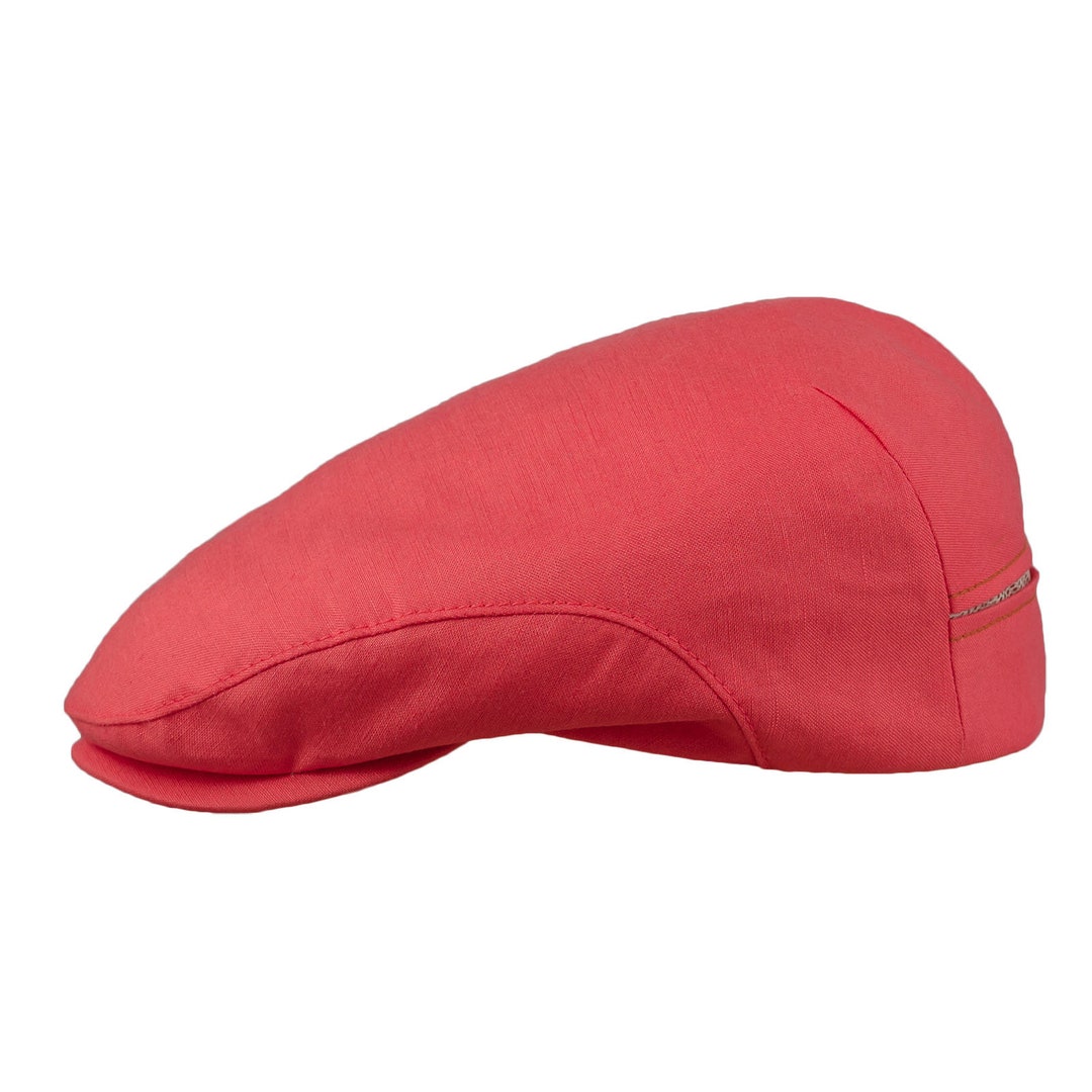 SALE - DERBY Pure Linen Flat Cap Breathable Mesh Hat Summer Spring ...