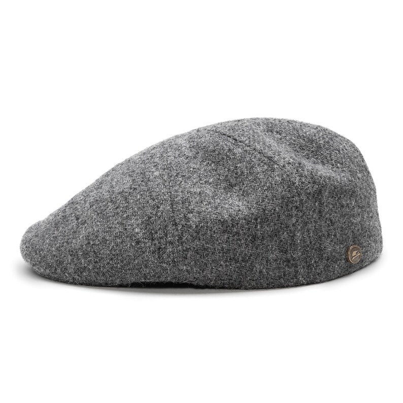 IVY FIVE Genuine Scottish Harris Tweed Pure Wool English 5 Panels Flat ...
