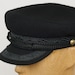 SKIPPER Wool Traditional Marine Breton Cap Merchant Fleet Sailor ...