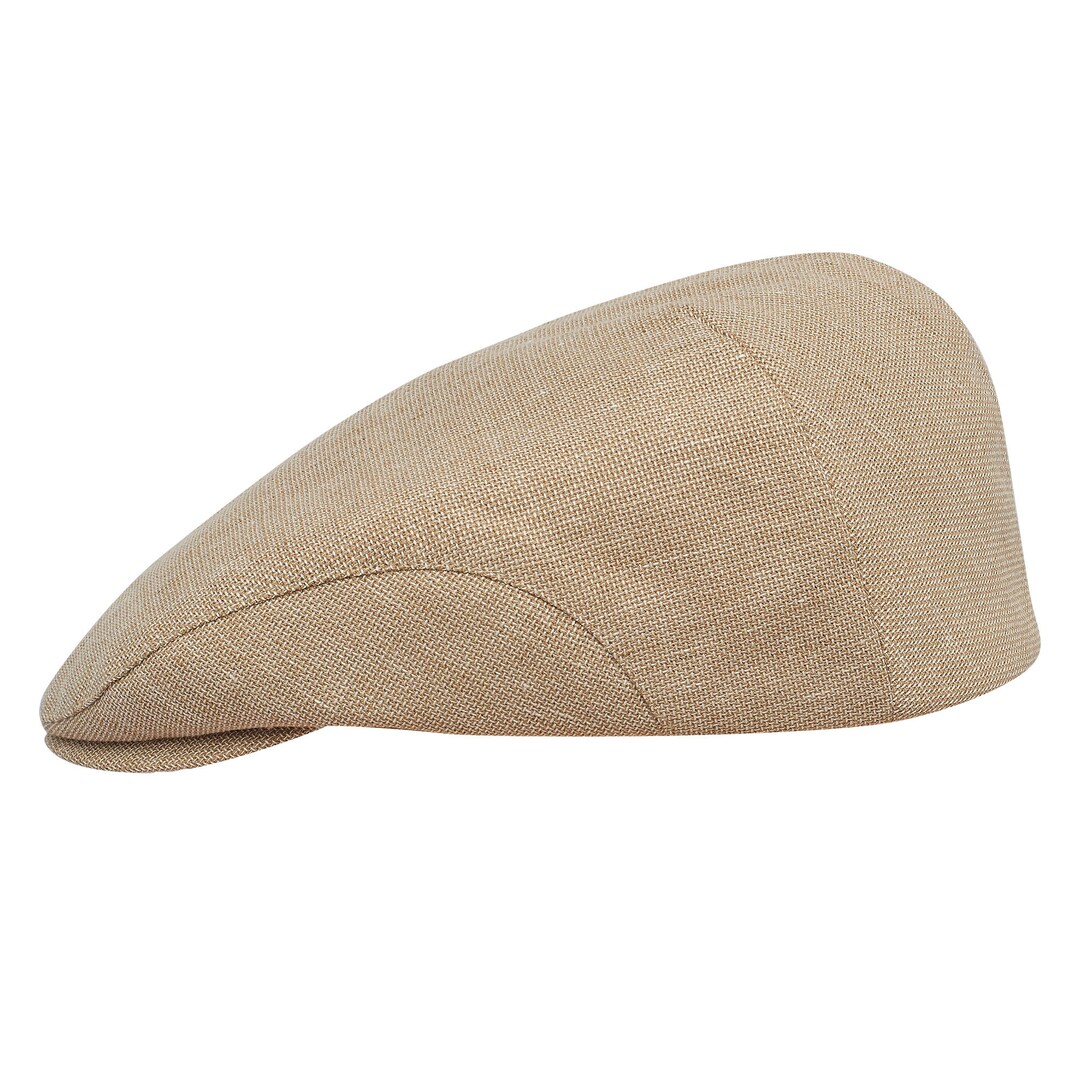 SALE - DERBY Linen and Cotton Flat Cap Breathable Mesh Lining Summer ...