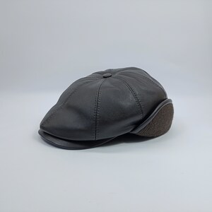 SALE!-TONY 60cm Genuine Leather 8 Panels Flat Ivy Cap Irish Poor Boy ...