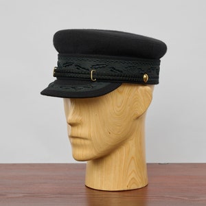 HAMBURG Wool Merchant Fleet Sailor Mariner Cap Skipper Breton Trawler ...